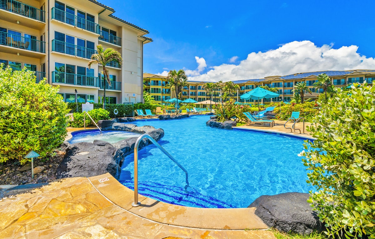 Luxury Waipouli - an Ocean Front Resort with AC - Condominiums for Rent ...