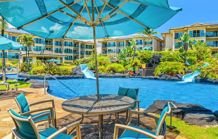 Fall Getaway At Oceanfront Waipouli Beach Resort - Kapaa Beach, HI