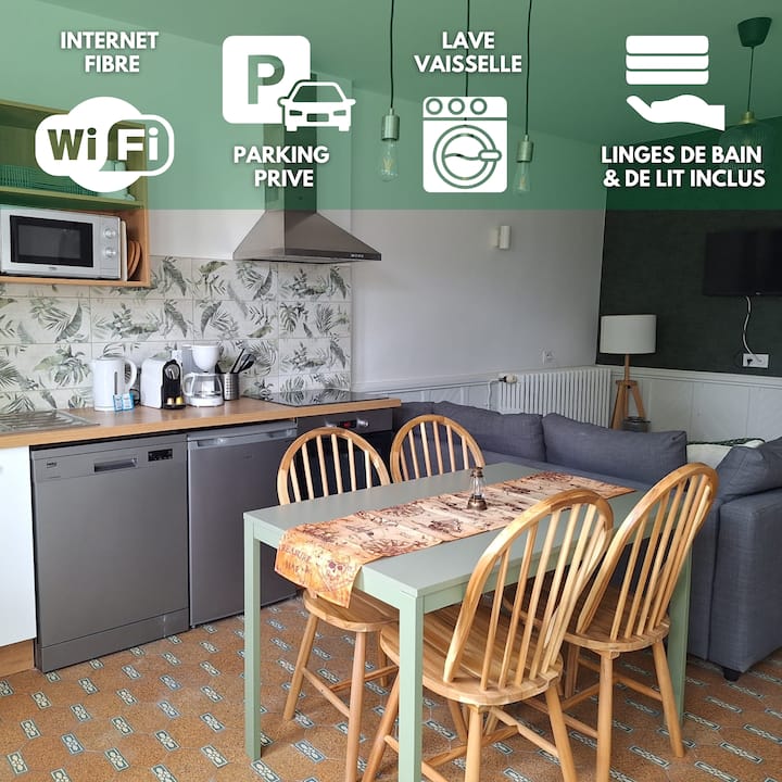 ღ Pirates Des Caraïbes - Parking, Terrasse, Wifi - Châteaubriant