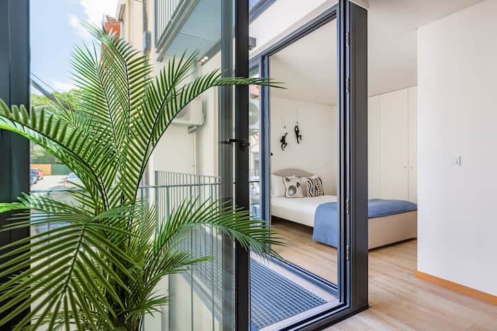 Bonfim Creative Vibes | Bright & Modern Flat - Canelas