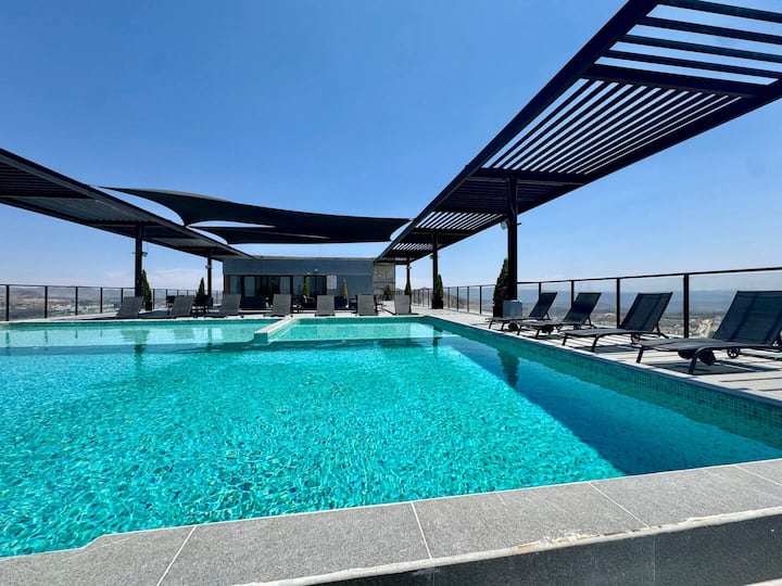 Modern Apartment With Pool & View · Near Us Consul - Zapopan