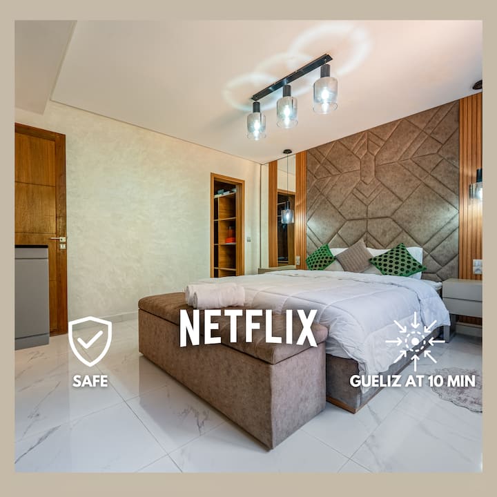 Calm & Family | Parking, 13min Gueliz, 6 Pers - Marrakech