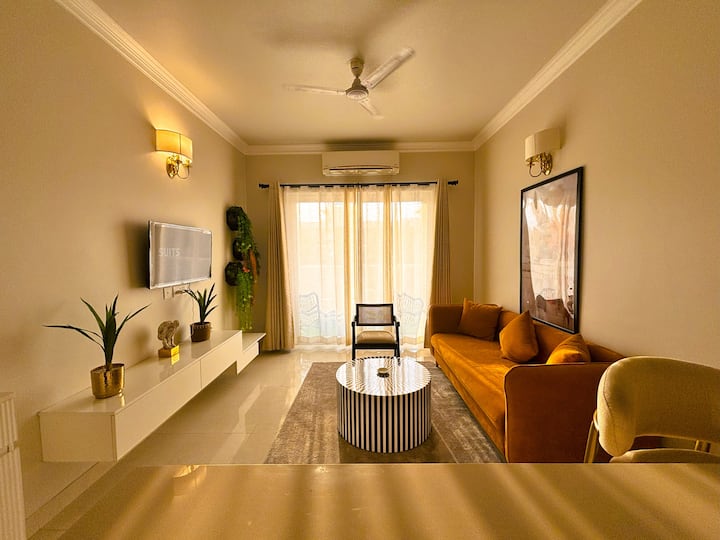 1bhk | Pool, Balcony, Netflix|central Park - Sohna
