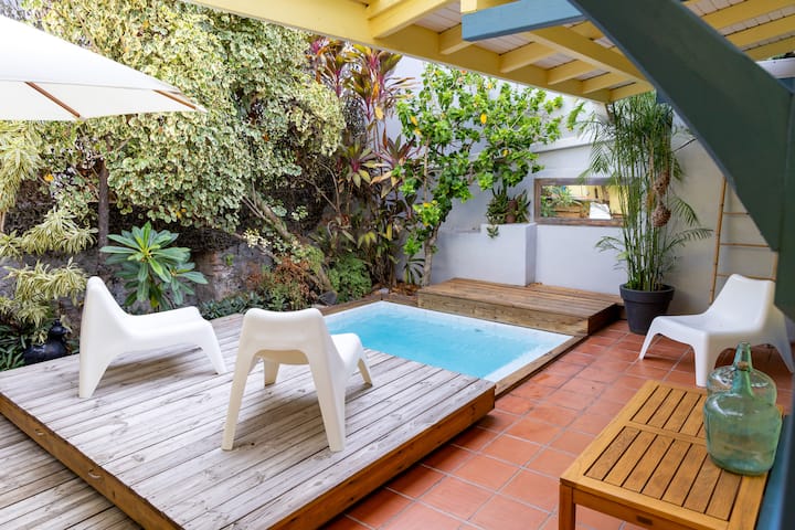Maison Créole - Piscine & Accès Plage à 50m - Martinique