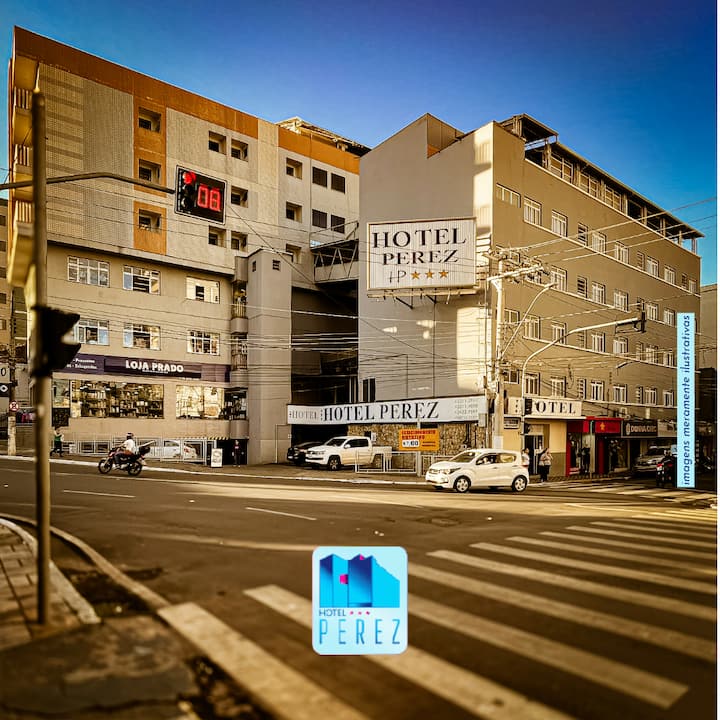 Suíte Nº 23 - Duplo Do Hotel Perez - Pouso Alegre