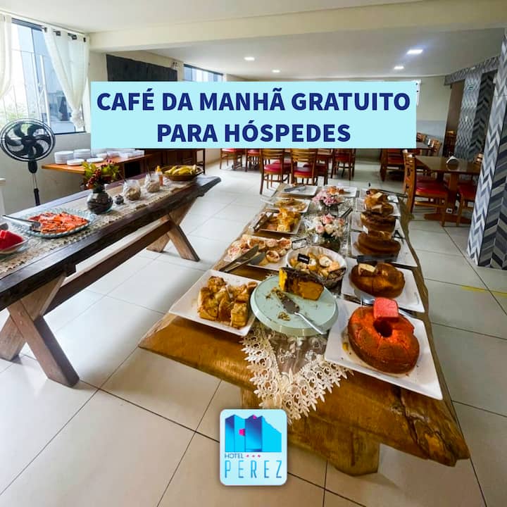 Suíte Nº 27 - Duplo Do Hotel Perez - Pouso Alegre