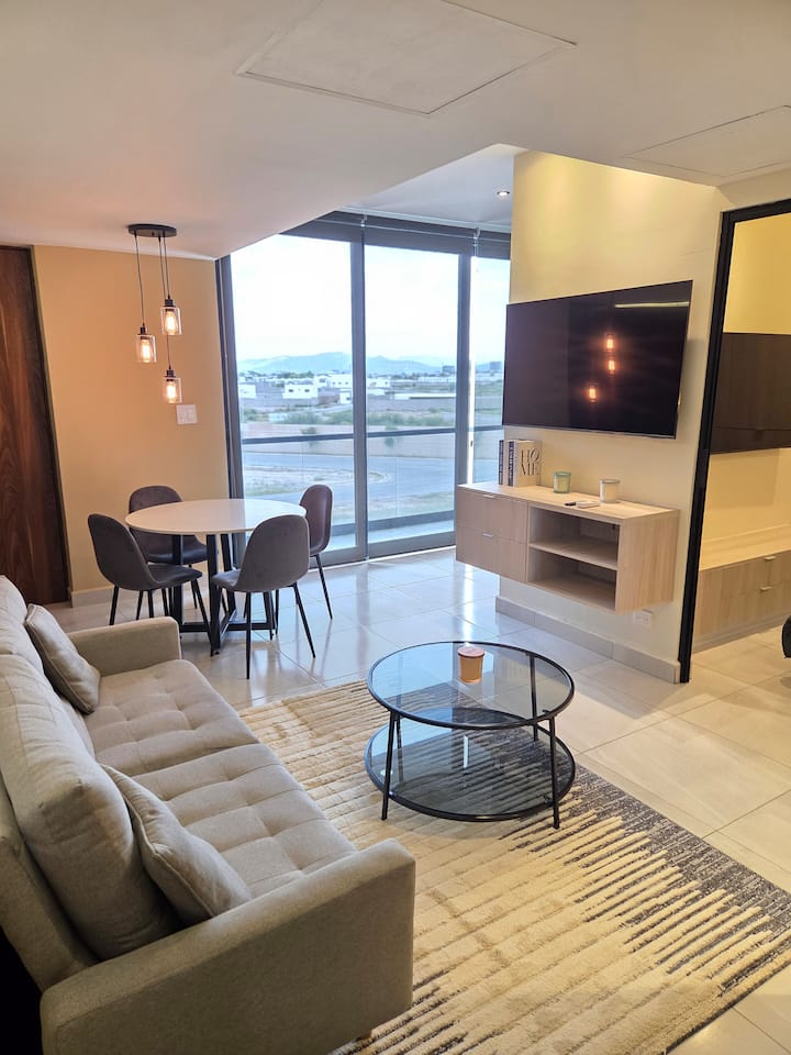 Comodo Departamento 1hab 1baño C/cocina Lavadora - Torreón