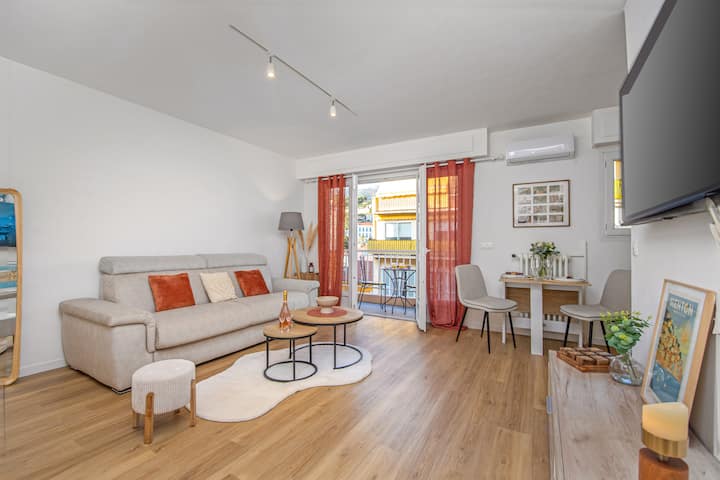 Somptueux Studio En Plein Coeur De Menton - Plage du Borrigo (Menton)