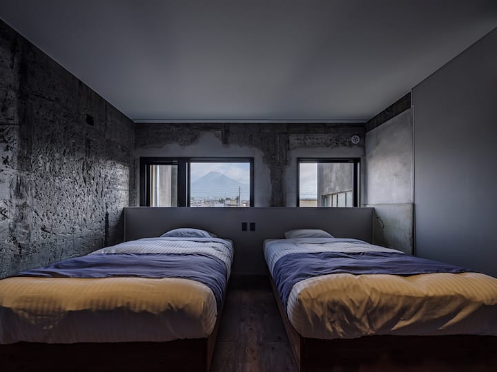 【Mt. Fuji View】classic&modern/twin Room/2ppl - Fuji