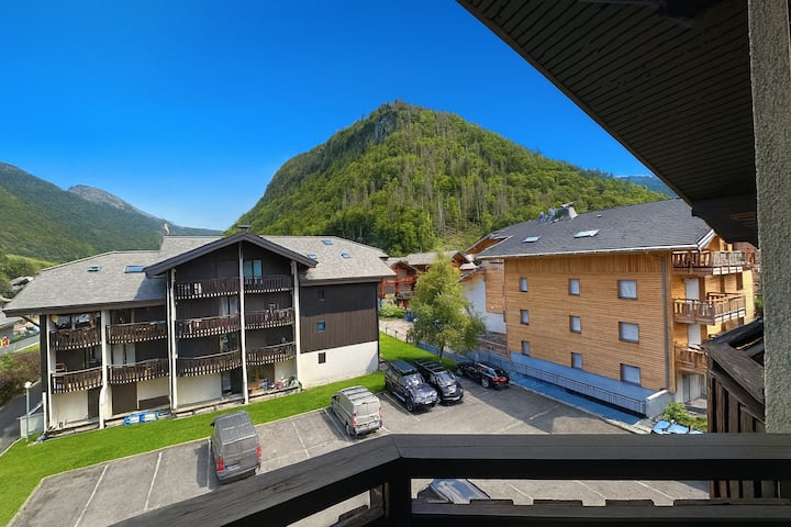 Super Studio 4 Pers Avec Balcon Et Vue Montagne - Abondance