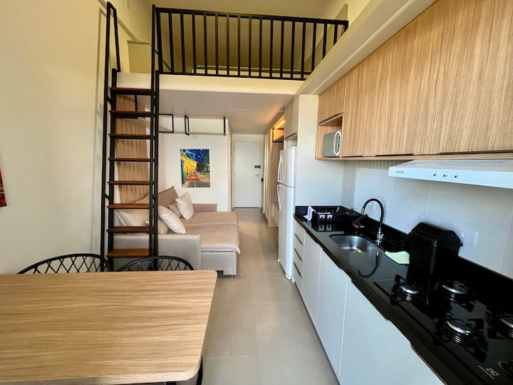 Luxo à Beira-mar — Mezanino & Piscina Aquecida - Matinhos