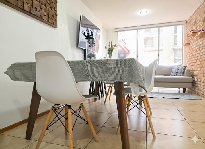 Departamento Tranquilo Cerca Condesa Wtc - Mexico City