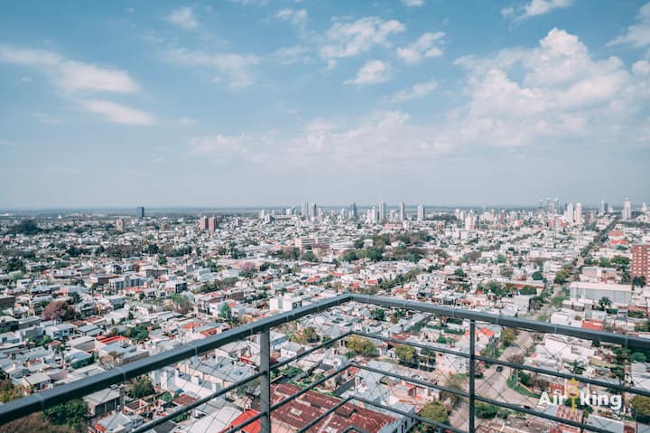 Punto Panorámico, Piso 22 Con Cochera - Santa Fe