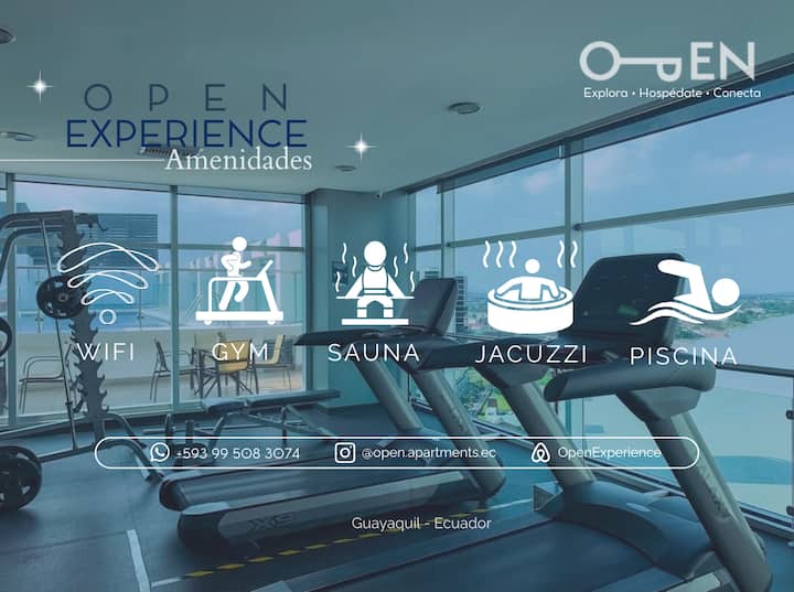 Riverviewapart+6beds+pool+jacuzzi+gym+wifi+hotwtr - Guayaquil