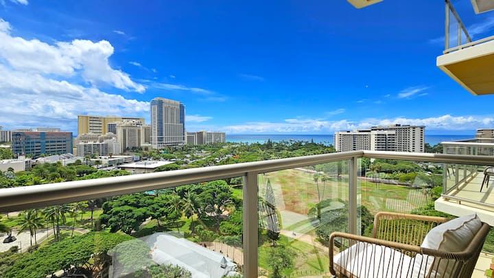 Great Studio W/ Insane Park, Ocean & Waikiki Views - O‘ahu, HI