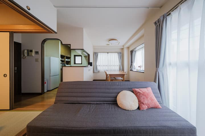 Asakusa 66㎡ Spacious 2br Apt | Kitchen | 8 Guests - Akihabara Station