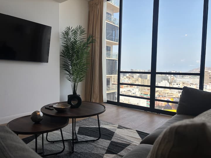 Amplia Suite En Miraflores Piso 15 - Peru