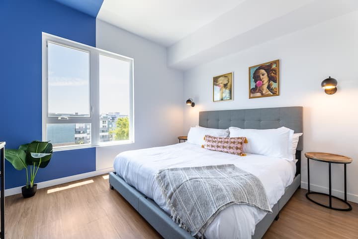 Chic Apartment | Walk To Little Tokyo | Gym+views - Arts District - Los Angeles