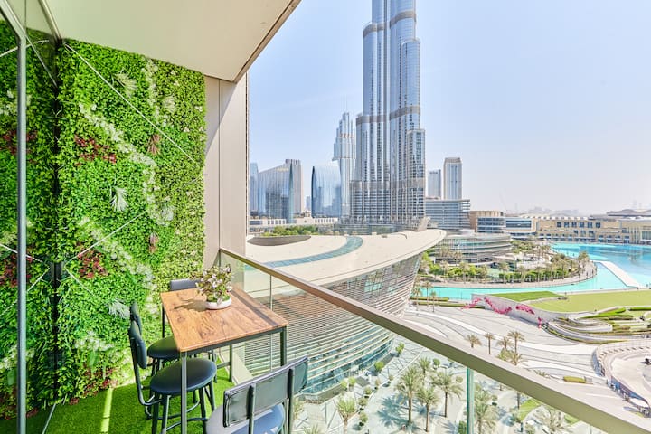 Designer 2br Best Burj Khalifa & Fountain View-ps5 - 杜拜