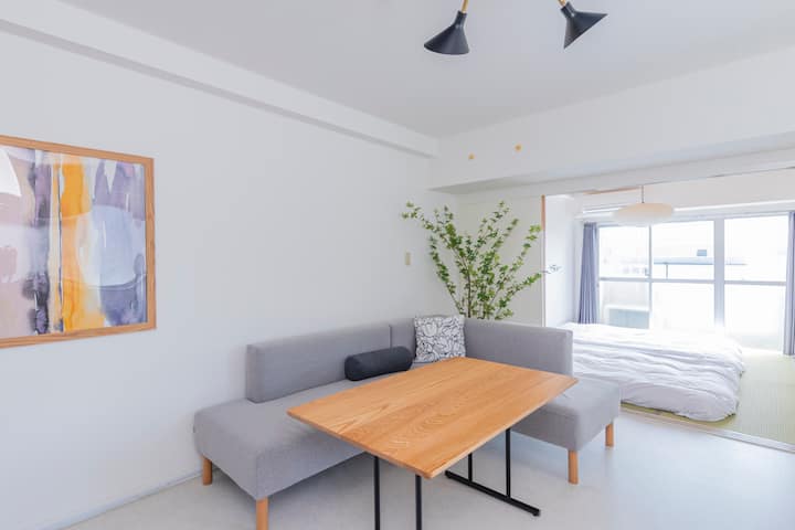 2 Double Beds|elevator Available|new Furniture|4f - 마이하마