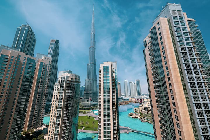 New Lux 2bhk | Burj & Fountain View - 