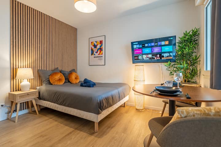 Le Bordier | Studio Cosy Idéal Pour Long Séjour - Grenoble