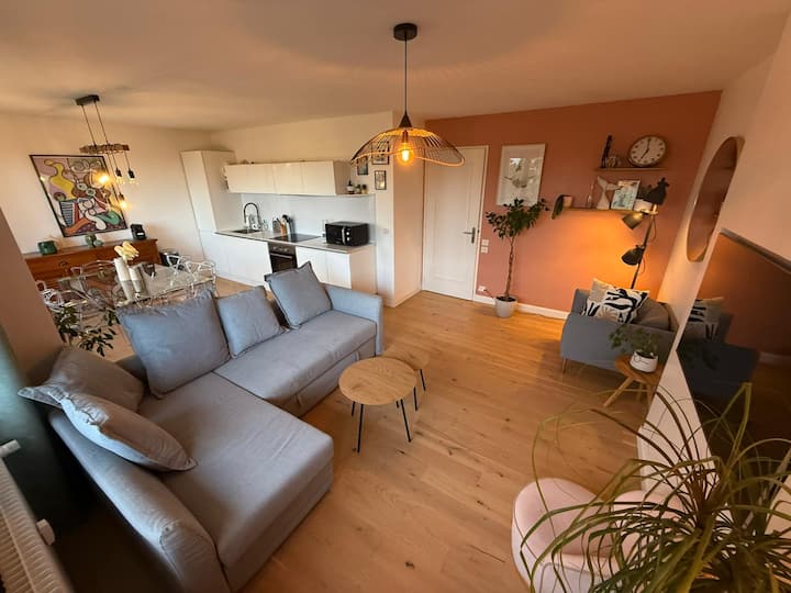 Appartement 6 Personnes Près Tram, 15min Centre - Kehl