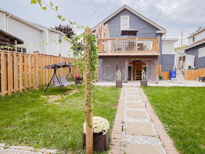 Cozy Niagara Basement Stay | 2br•yard•pet-friendly - Niagara Falls