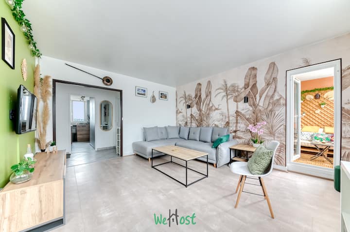 Lumineux Et Chaleureux T3 Aux Portes De Lyon - Parc de Gerland - Lyon