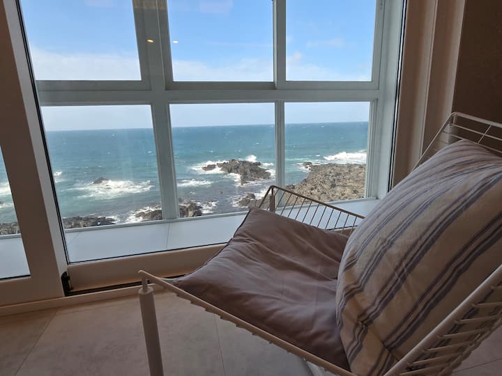 가까이에 파도소리 오션뷰 스위트 - 블루문 - Jeju-si