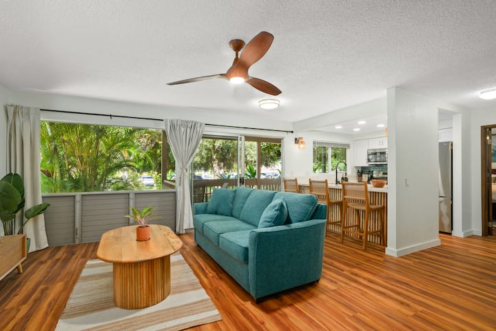 New Evergreen Escape • Stylish W/ac, Hottub & Pool - Princeville, HI