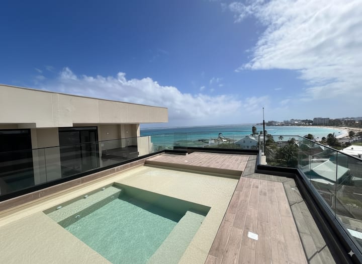 Apartamento Nuevo A/c Ed. Con Jacuzzi Y Solarium - San Andrés