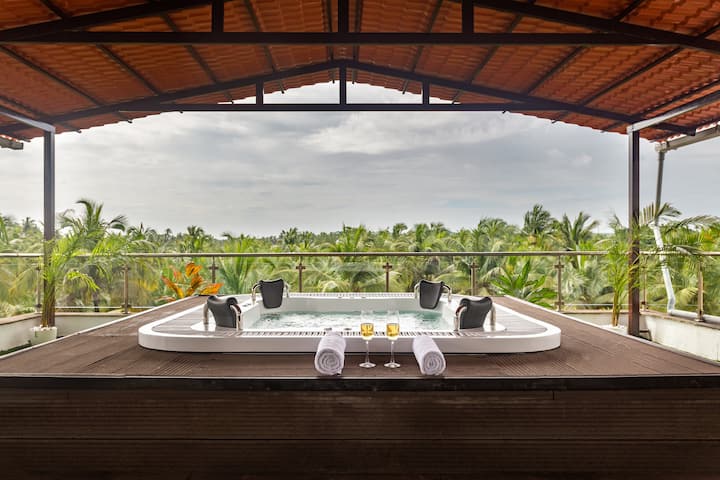 Cosmic By Alohagoa- 3 Bhk Jacuzzi Penthouse-anjuna - Goa