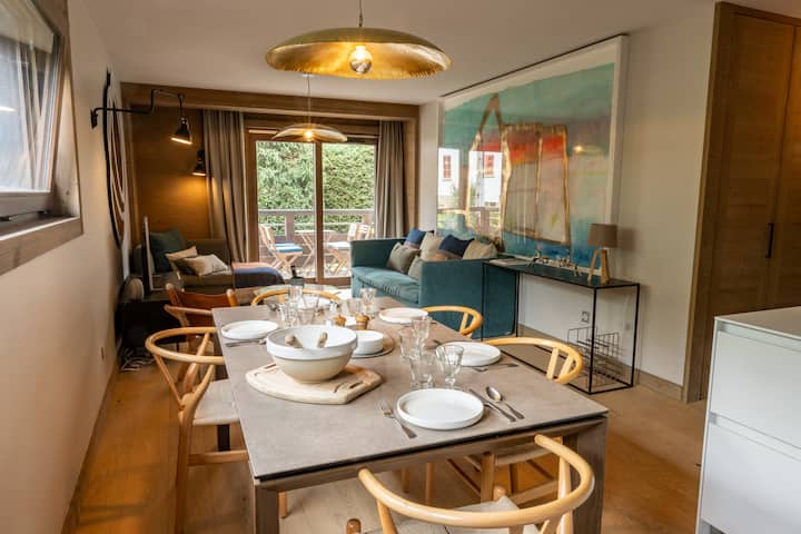 ÉLégant Appt Avec Balcon 5p/2ch – Centre Megève - Praz-sur-Arly