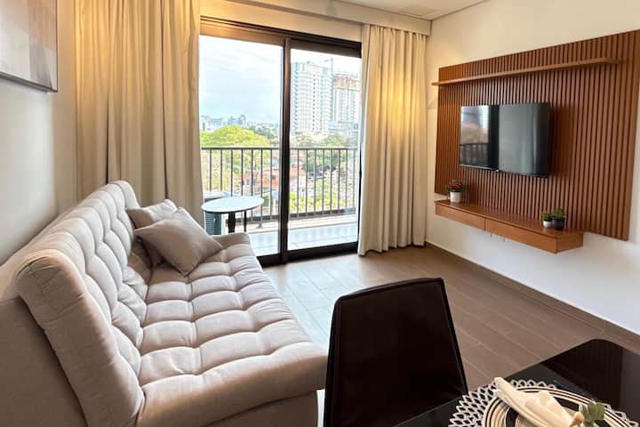 Moderno 2br/2ba A Estrenar Frente Shopping Del Sol - Paraguay