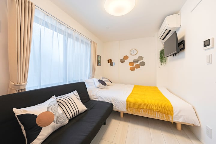 【新宿駅まで5分/渋谷駅まで10分/池袋駅から徒歩5分】静かなエリア/3名様/ダブルベッド1台 - Ikebukuro