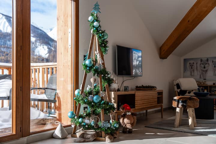 Appartement Spacieux, Vue Exceptionnelle - Serre Chevalier