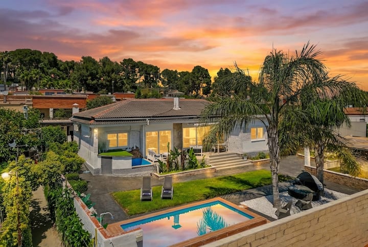 Spanish Villa | Pool&bbq | Garden | Exclusive - Cheste