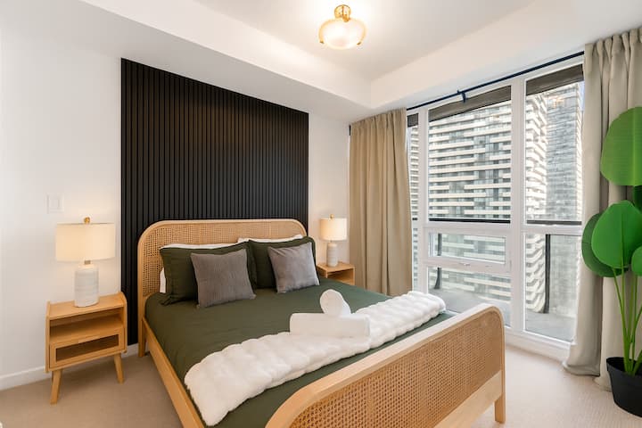 Chic 3br - Walk To Rogers Centre/scotiabank Arena - 토론토