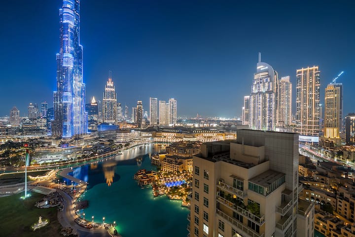 First Class | 2br | Burj & Fountain Cozy Luxe - Dubái