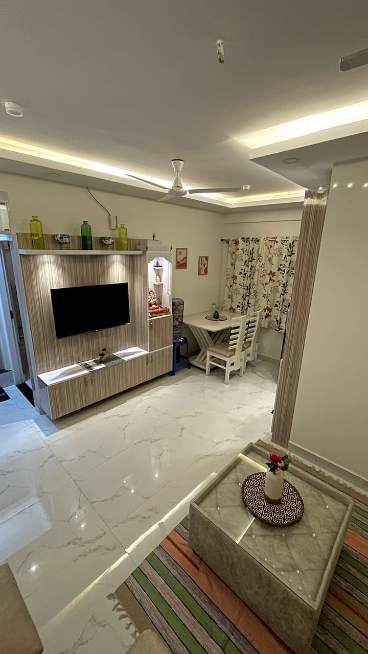 Penthouse Stay 1bhk (With Ac) - Ekansh Residence - 