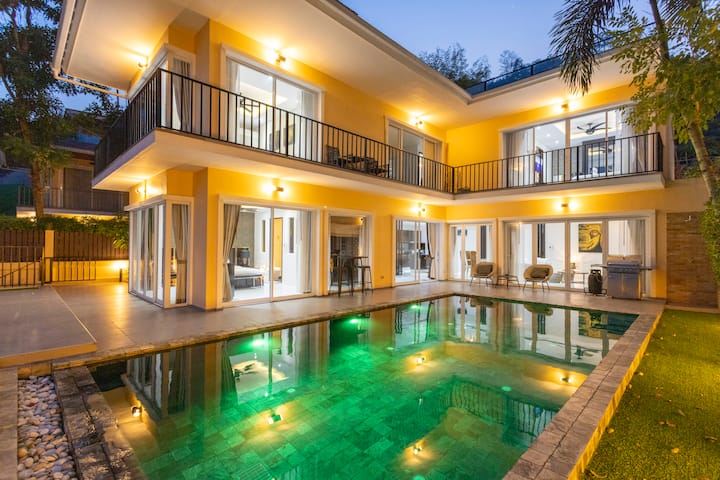 *4br Pool Villa • Ocean View • Full Kitchen V180 - Kata Beach