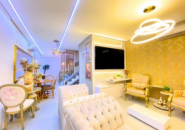 Casa Luxo Beira Lago C/ Varanda, Resort Particular - Capão da Canoa