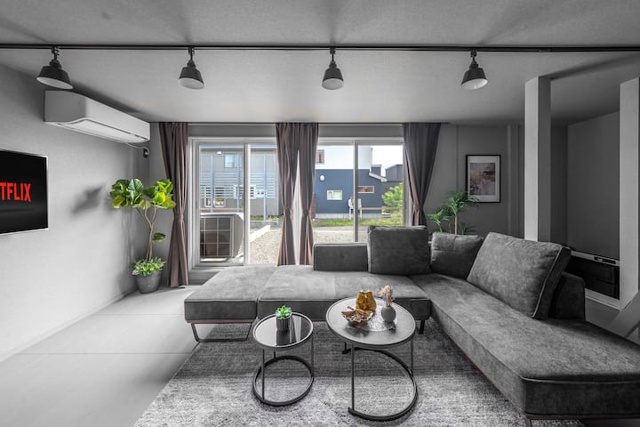 Snowgarden Yig Stay【7mins To Furano Sta. / 136㎡】 - 富良野市