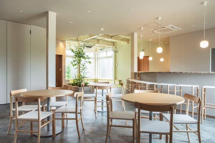 足湯付き一棟貸しリトリート｜3部屋に各4ベッド｜癒される素泊まりステイ｜最大12名|駐車20台ok！ - 이타코시