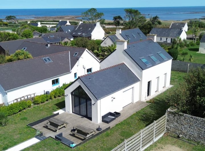 Grande Maison Avec Jardin Au Calme, Proche Du Port - Île de Batz