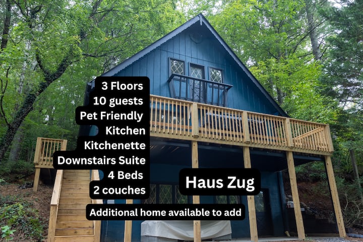 Walk 2 Helen, Spacious Cabin For 12|pet - Helen, GA