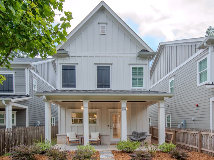 Stylish 3br Near Marietta Sq, Fenced Yard+parking - マリエッタ, GA