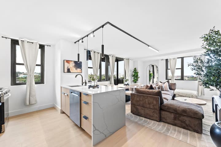 Stylish 3br Retreat | Ewr • Metlife • Nyc Access - ニューアーク, NJ