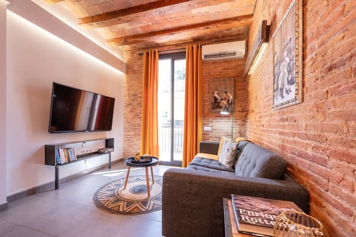 Groupflat 4 Ch. Pour 8 Pers. Poble-sec Animé - Barcelone